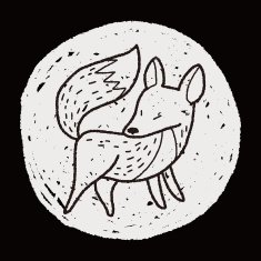 Fox doodle N10 free image download
