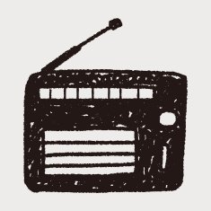 Radio doodle drawing N15 free image download