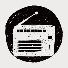 Radio doodle drawing N18 free image download