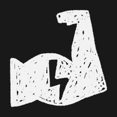 Strong muscle doodle N11 free image download