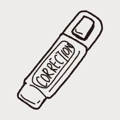 Correction pen doodle N4 free image download