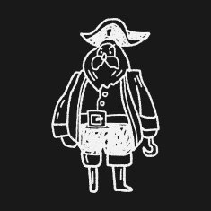 Pirate captain doodle N5 free image download
