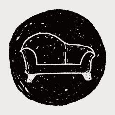 Sofa doodle N38 free image download