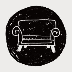 Sofa doodle N39 free image download