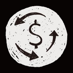 Exchange money doodle N26 free image download