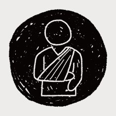 Fracture hand doodle N3 free image download