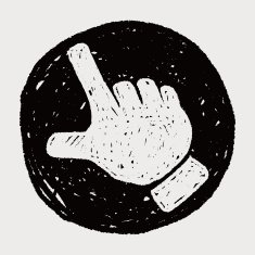 Gesture doodle N180 free image download