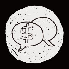 Talk money doodle N6 free image download
