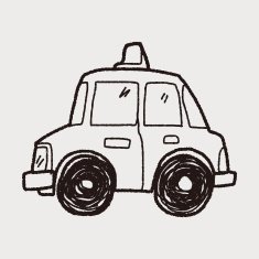 Taxi doodle N14 free image download