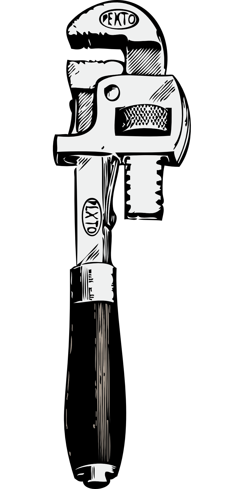 Drawing of a wrench free image download