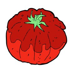 Comic cartoon tomato N3 free image download