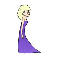 Comic cartoon woman pulling photo face free image download