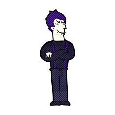 Comic cartoon vampire N10 free image download