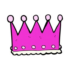 Comic cartoon crown N6 free image download