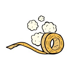 Comic cartoon tape N4 free image download