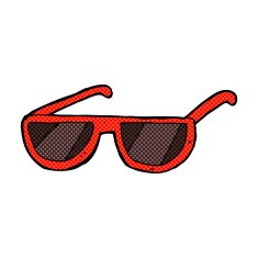 Comic cartoon spectacles N8 free image download