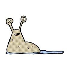 Comic cartoon slug N4 free image download