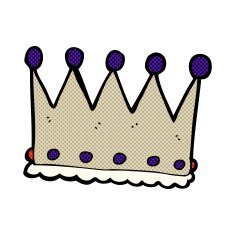 Comic cartoon crown N9 free image download
