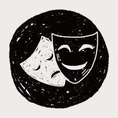 Doodle mask N29 free image download