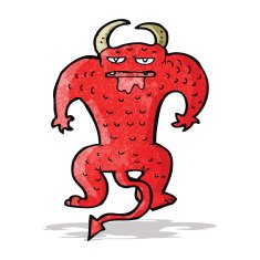 Cartoon demon N2 free image download