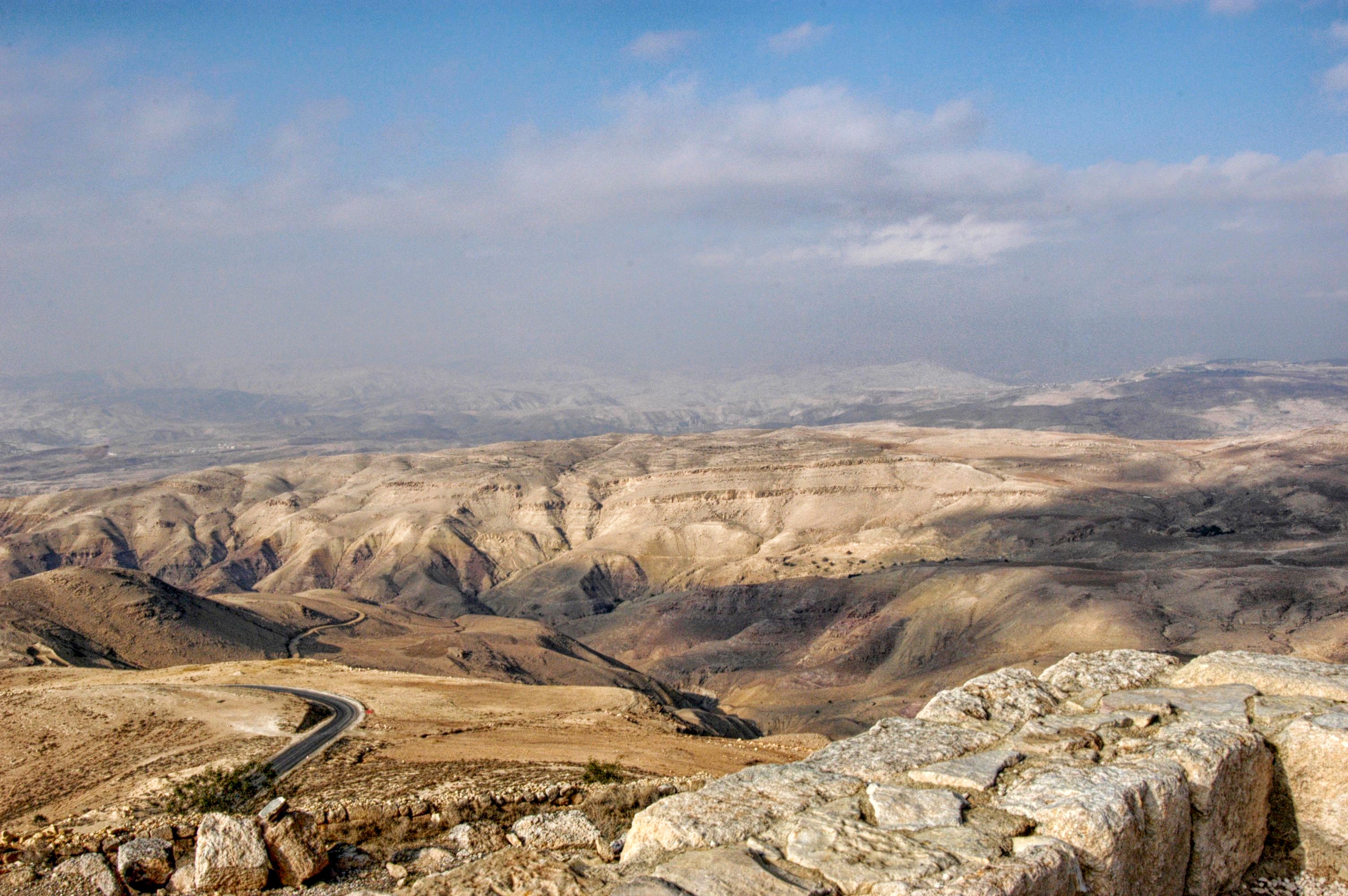 Scenic mountains in jordan free image download