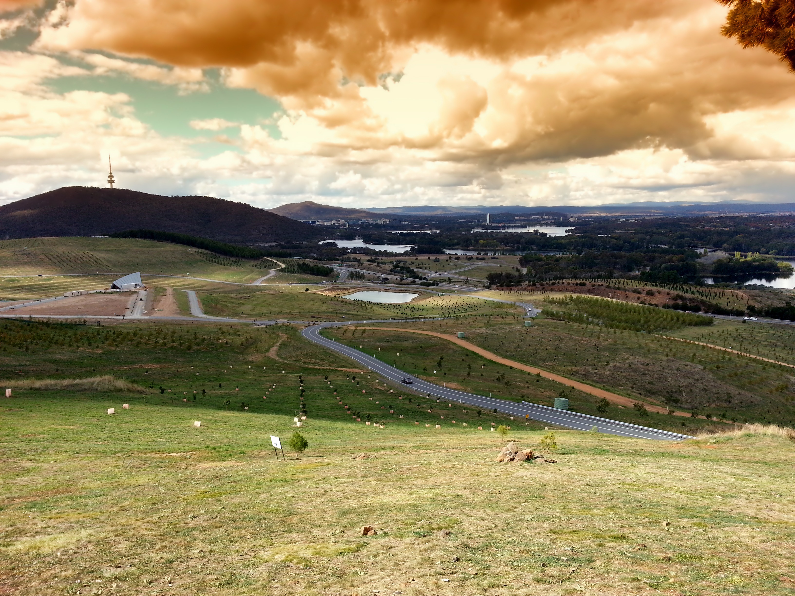 Landscape of Canberra,Australia free image download