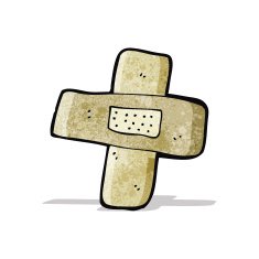 Cartoon sticking plaster N5 free image download