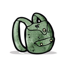 Cartoon rucksack free image download