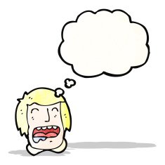 Cartoon man drooling free image download