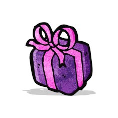 Cartoon present N12 free image download