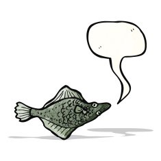 Cartoon flatfish free image download