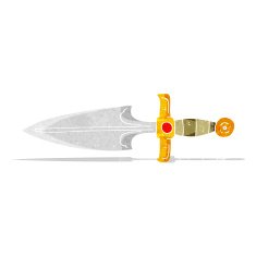 Cartoon Dagger N12 free image download