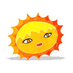 Cartoon pretty sun free image download