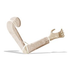 Cartoon prosthetic arm free image download