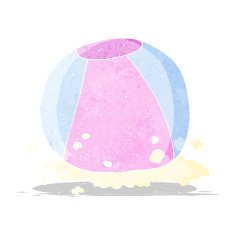Cartoon Beach Ball N8 free image download