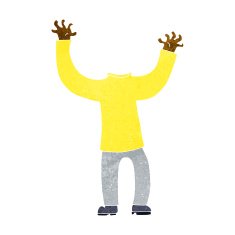 Cartoon Headless Body N6 free image download