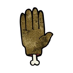 Cartoon severed hand N4 free image download