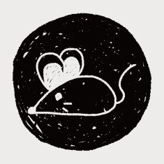Mouse doodle drawing N6 free image download