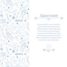 Space background for template card with place text free image download