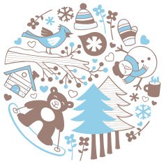 Circle - Winter free image download