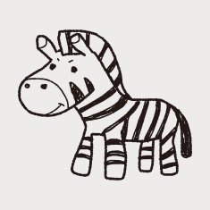 Zebra doodle N4 free image download