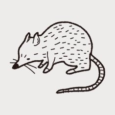 Mouse doodle N14 free image download