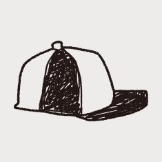 Baseball cap doodle N4 free image download
