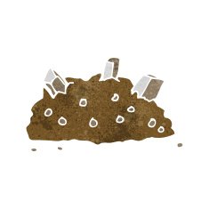 Cartoon pile of rubble N2 free image download