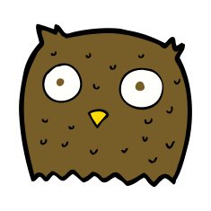 Cartoon Owl N145 free image download