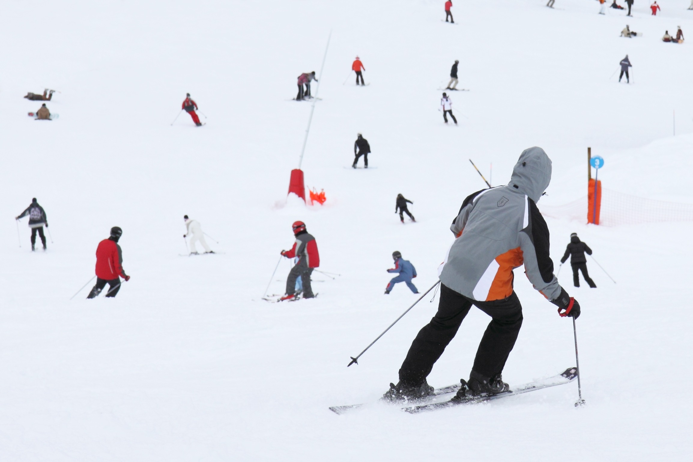Skiing activities free image download