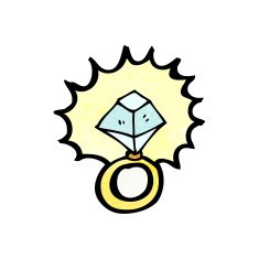 Cartoon magic ring N15 free image download