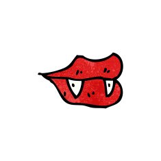 Vampire lips cartoon N2 free image download