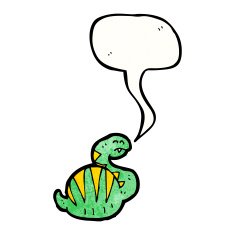 Cartoon fat snake N21 free image download