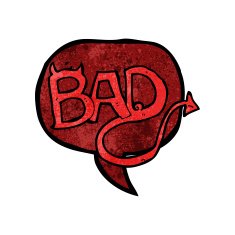Cartoon bad symbol N2 free image download